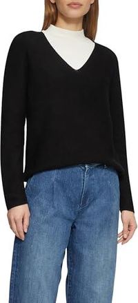 s.Oliver 2164036 Pull-Over, Noir, 40 Femme