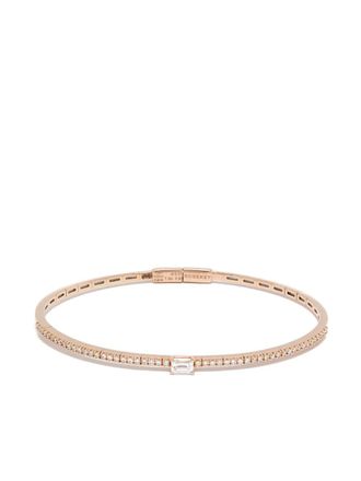 ROSEKEY bracelet en or rose 18ct pav&eacute;e de diamants