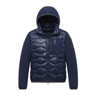 Blauer Winterjacken - - Jackets - Herren - Blau - XL