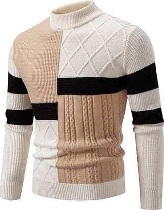 Generic Sweat à Capuche Pas Cher Sweat A Capuche Oversize Homme Pull Vert Sapin Homme Pull Camionneur Beige Pull Noir Col V Homme Gilet Torsadé Homme Pull Mar