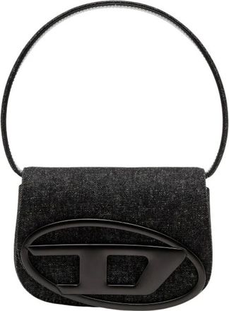 Diesel Femme, Sacs, Noir, Taille: ONE Size Sac 1DR bandouli&egrave;re en denim