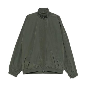 Balenciaga Khaki Jacke mit Rei&szlig;verschluss und Taschen - - Jackets - Herren - Gr&uuml;n - S