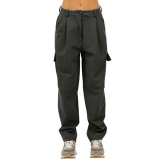 Roberto Ricci Design Cargohose mit Falten - - Trousers - Damen - Gr&uuml;n - S