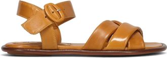 Lorenzo Masiero Femme, Chaussures, Jaune, Taille: 38 EU Flat Sandal