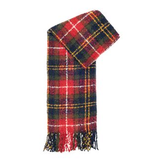 Barbour Femme, Accessoires, Rouge, Taille: ONE Size Saltburn Beanie & Tartan Scarf Gift Set