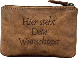 Ffelsenfest Leder-Schl&uuml;sselmappe personalisiert/Schl&uuml;sselm&auml;ppchen mit Wunschnamen