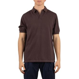 Saint Barth Homme, Tops, Brun, Taille: S Maglia