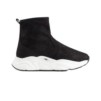 HUB Schwarze Rock High Sneakers f&uuml;r Frauen - - Shoes - Damen - Schwarzk - 41 EU