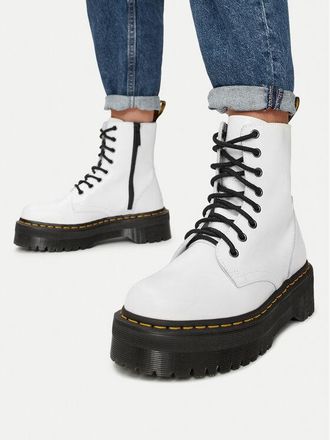 Dr. Martens Schn&uuml;rstiefel Jadon 15265100 Wei&szlig;