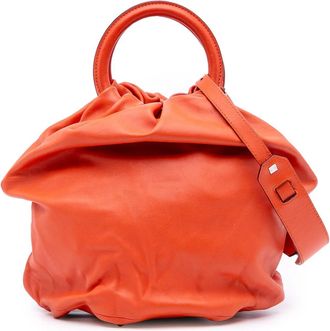 Loewe Hobo Bags - Small Gathered Lambskin Bounce Bag - Gr. unisize - in Orange - für Damen