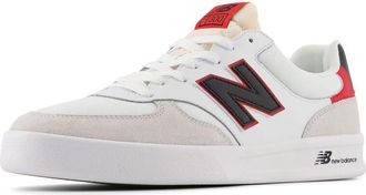 New Balance Mens Ct300 V3 Sneaker, White/Black/Team Red, 44 EU
