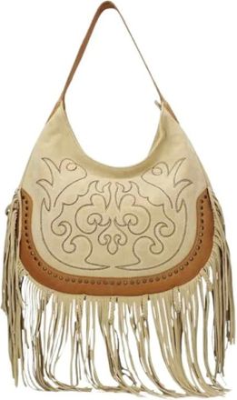 Elena Iachi Femme, Sacs, Beige, Taille: ONE Size Bag 35