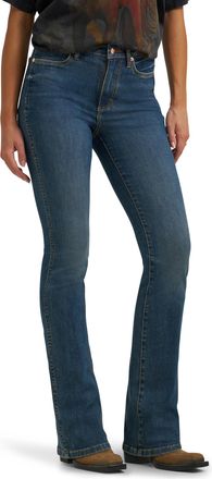 Wrangler Damen X Lainey Wilson Boot Huggers Jeans, Boho-Waschung, 26W x 32L