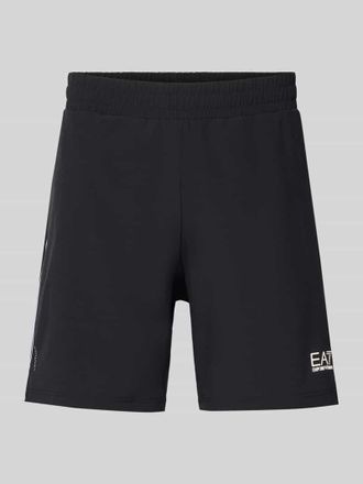 Emporio Armani Shorts mit elastischem Bund und Logo