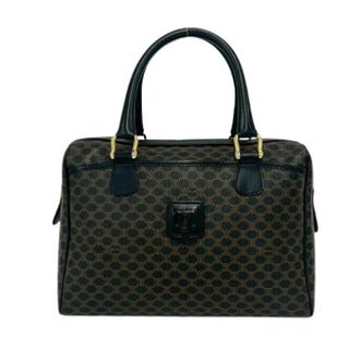 Celine Pre-owned Macadam Leder Boston Bag - - Pre-owned - Damen - Braun - ONE SIZE