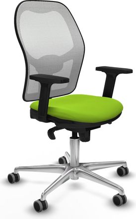 Piqueras y Crespo Chorquera B&uuml;rostuhl mit 2D-Armlehnen, h&ouml;henverstellbare Lendenwirbelst&uuml;tze, ausgestattet mit 5 Positionen und injiziertem Schaumstoff, mit Rollen von 