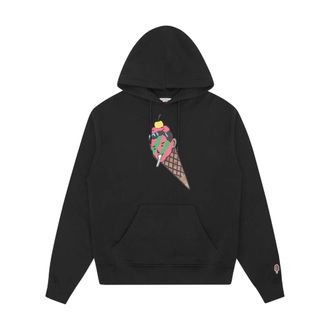 Icecream Kegelmann Popover Hood - - Sweatshirts & Hoodies - Herren - Schwarzk - XS