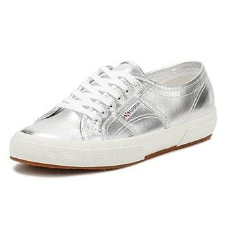 Superga Damen 2750 Cotmetw Sneaker, Silber 031, 36 EU