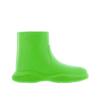 Prada Rubber Rain Boot - Green