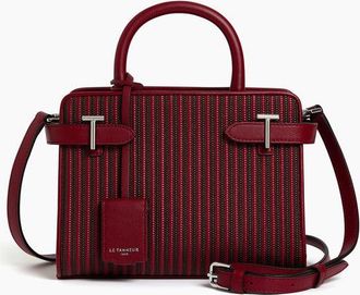 Le Tanneur Petit sac à main Emilie en cuir tressé