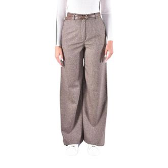 Max Mara Damen, Hosen, Braun, XSGr&ouml;&szlig;e