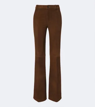 Stouls Pantalon &eacute;vas&eacute; Lizzy en daim