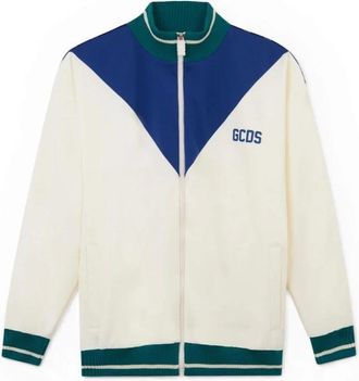 GCDS Gcds, Femme, Sweatshirts et sweats &agrave; capuche, Multicolore, Taille: 38 FR SweaT-shirt zipp&eacute;