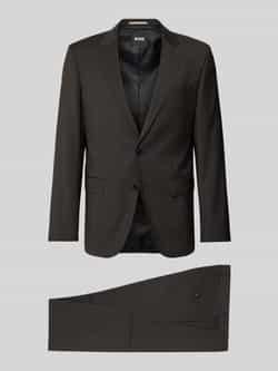 HUGO BOSS Slim Fit Anzug aus reiner Schurwolle Modell H-HUGE-2PCS-253