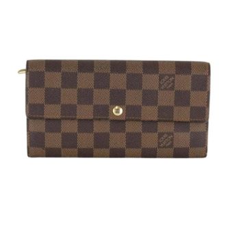 Louis Vuitton Pre-owned Lange Geldb&ouml;rse (zweifach faltbar) - - Pre-owned - Damen - Braun - ONE SIZE