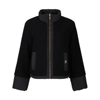 Liu Jo Giacca in nylon trapuntato e maglia - - Jackets - Damen - Schwarzk - XL