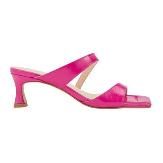 Cosmoparis Femme, Chaussures, Rose, Taille: 40 EU Mule en cuir verni craquel&eacute;
