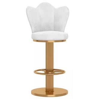 Generic Barhocker in Tresenh&ouml;he, 360&deg; drehbar, robuste Fr&uuml;hst&uuml;cksst&uuml;hle, h&ouml;henverstellbare Barhocker mit Schraubenlift, Schmetterlingsr&uuml;ckenlehne und dicken B