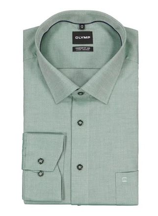 Olymp Herren Hemd gr&uuml;n