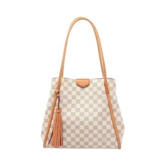 Louis Vuitton Sac fourre-tout Propriano Damier Azur Pre-owned - Femme - Pre-owned - Blanc - Taille: ONE Size