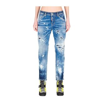 Dsquared2 Cool Girl Gerades Jeans - - Jeans - Damen - Blau - 2XS