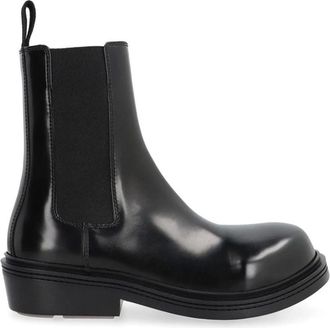 Bottega Veneta Femme, Chaussures, Noir, Taille: 40 EU Bottines Chelsea en cuir de veau