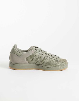 adidas Originals Superstar II sneakers gris moyen