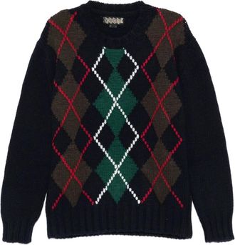 Baracuta Homme, Pulls, Multicolore, Taille: L Tartan roudneck sweather