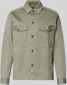 G-Star Hemdjacke mit Kentkragen und Brusttaschen