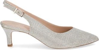 Peter Kaiser Escarpins Peeptoes & Slingpumps 79643 en Textile m&eacute;tallique pour Femme