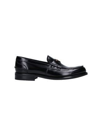 Prada Logo Loafers