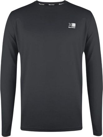 Karrimor T-Shirt f&uuml;r Herren, Reflektierende Details, Lang&auml;rmlig (Holzkohle)