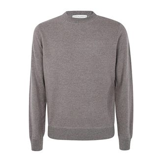 FILIPPO DE LAURENTIIS Kaschmirwolle Rundhals-Sweatshirt - - Knitwear - Herren - Braun - 2XL