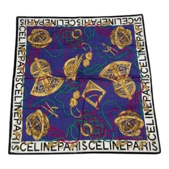 Celine Foulard en soie Pre-owned - Femme - Pre-owned - Multicolore - Taille: ONE Size