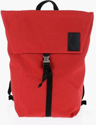 Neil Barrett Two-Tone CITY FLAP Nylon Backpack Gr&ouml;&szlig;e Unica