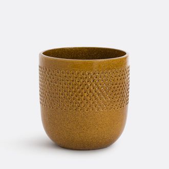 La Redoute Interieurs Cache-pot Terre Cuite &Eacute;maill&eacute;e &Oslash;38 Cm Lullya