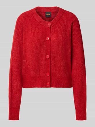 Boss Orange by Hugo Boss Regular Fit Strickjacke aus Alpaka-Woll-Mix Modell C_Fernad