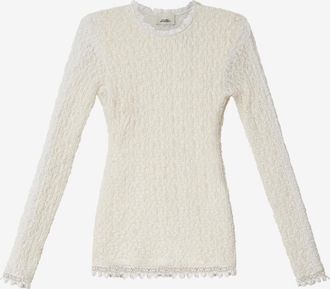 Isabel Marant Top Brany - Femme - Blanc - Taille34 - Isabel Marant