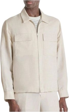 Antony Morato Homme, Vestes, Beige, Taille: M Brema Relaxed Fit Shirt