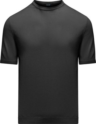Bomboogie Homme, Tops, Noir, Taille: 2XL Pull ras du cou en coton